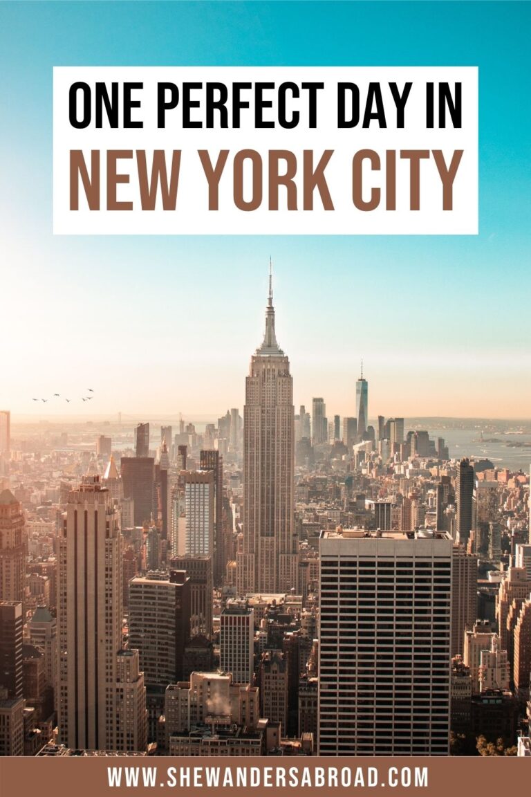 How to Spend One Day in New York City