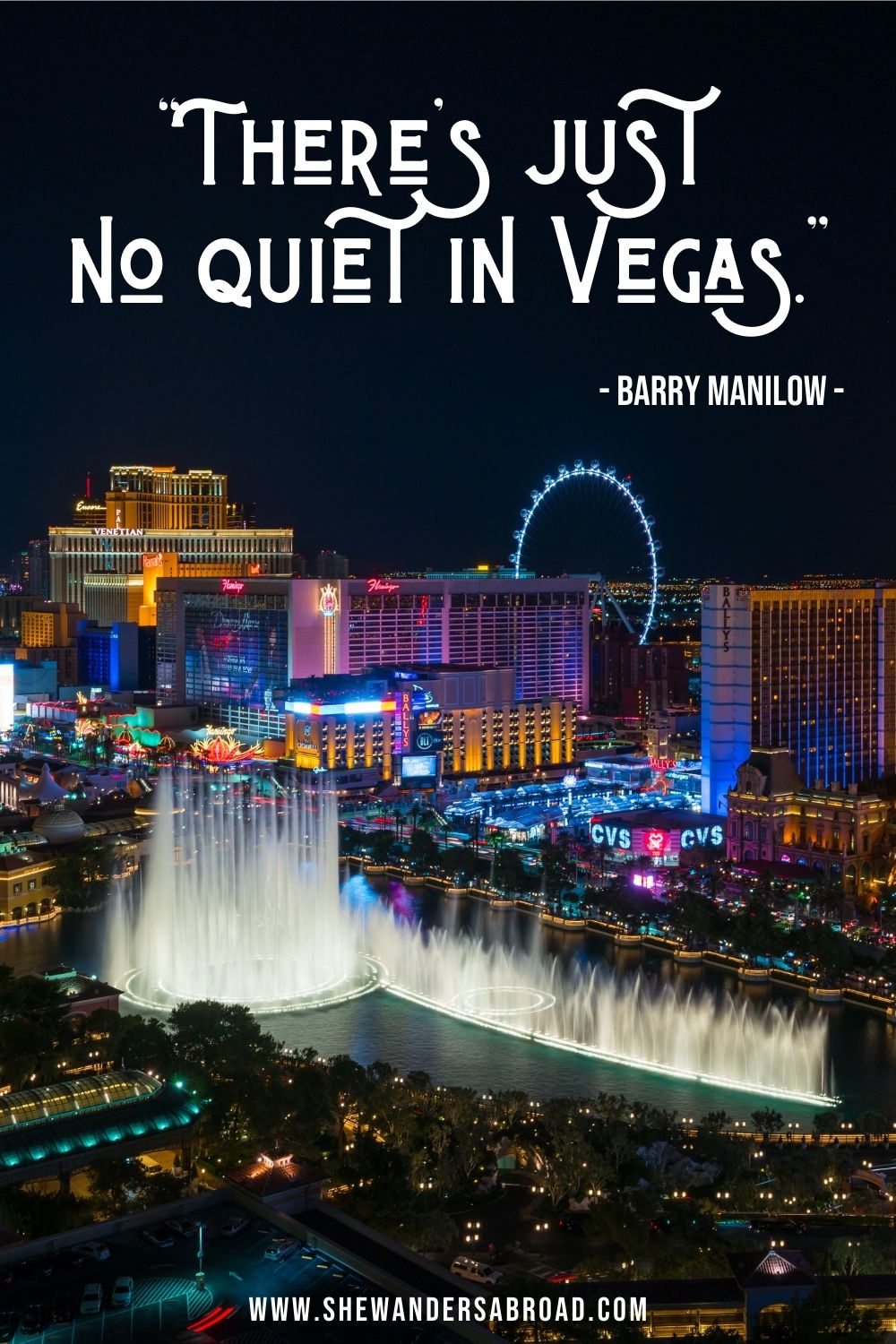 114 Amazing Las Vegas Captions for Instagram | She Wanders Abroad