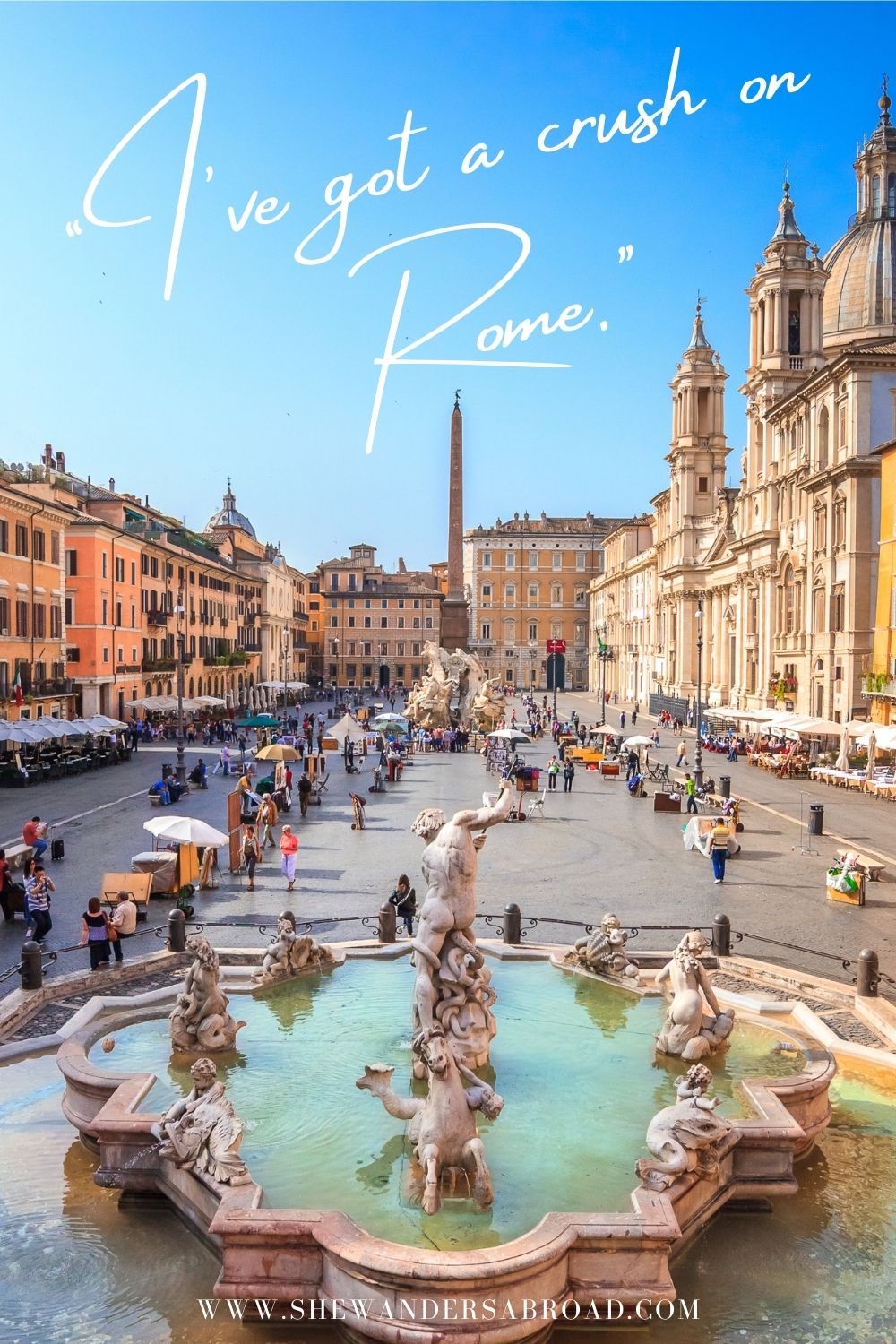 93 Stunning Rome Quotes for Instagram | She Wanders Abroad