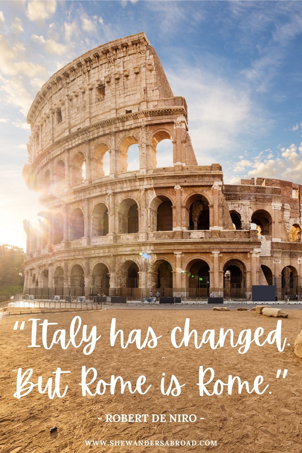 93 Stunning Rome Quotes for Instagram | She Wanders Abroad