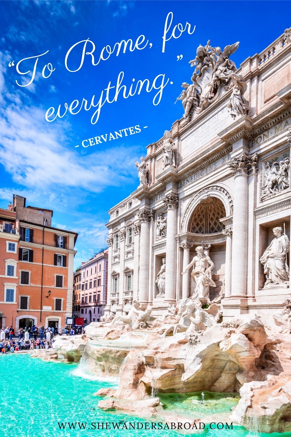 93 Stunning Rome Quotes for Instagram | She Wanders Abroad