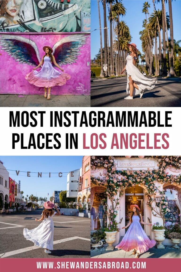 16 Most Instagrammable Places in LA for Epic Photos | She Wanders Abroad
