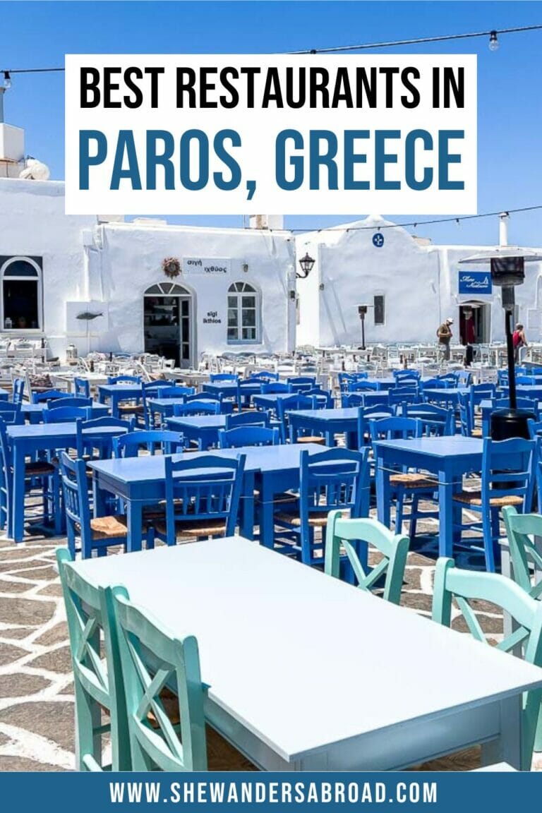 17 Best Restaurants in Paros, Greece You Have to Try | She Wanders Abroad