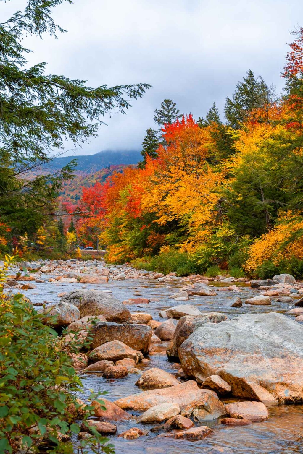 Best Stops on Kancamagus Highway in the Fall | She Wanders Abroad