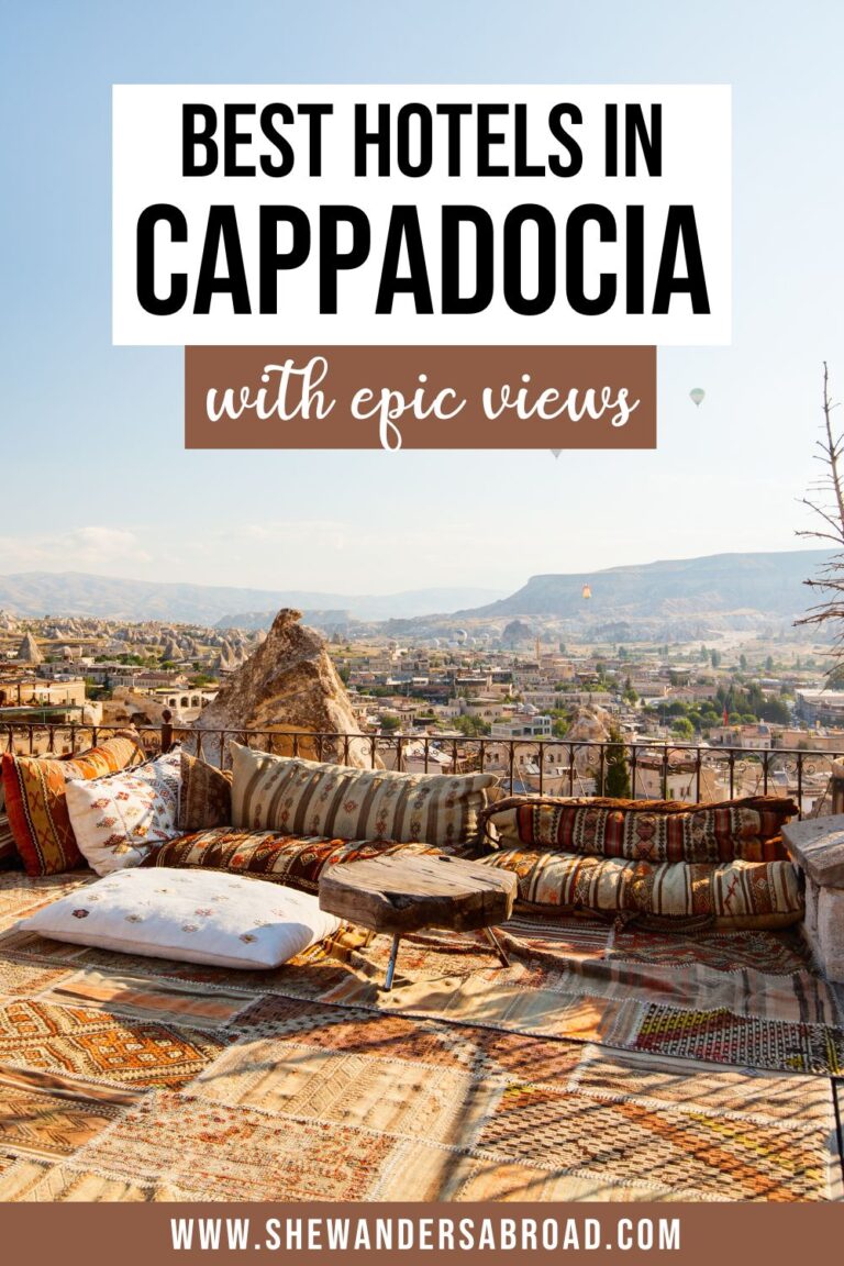 17 Stunning Cappadocia Hotels with Best Views | She Wanders Abroad