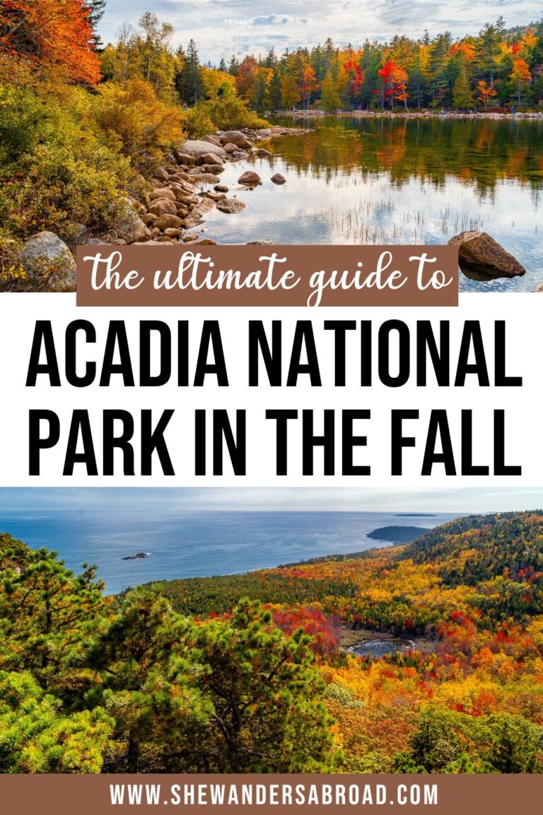 Acadia National Park in the Fall: Practical Info & Tips for Visiting ...