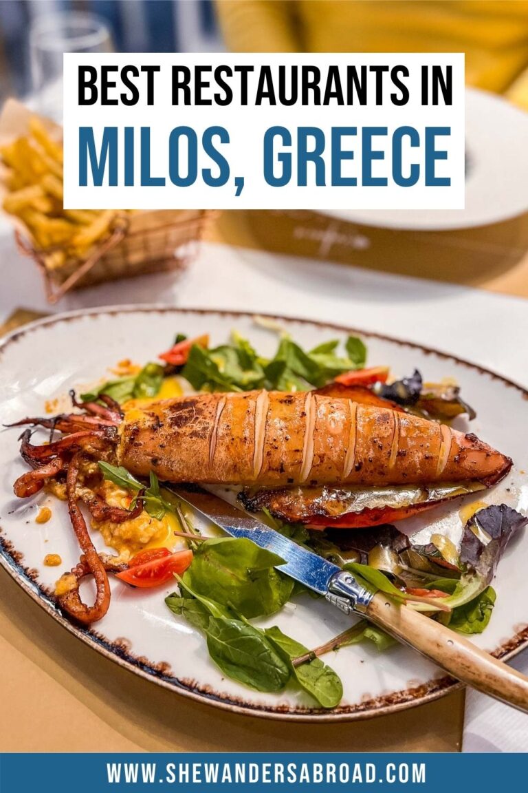12 Amazing Restaurants in Milos You Have to Try