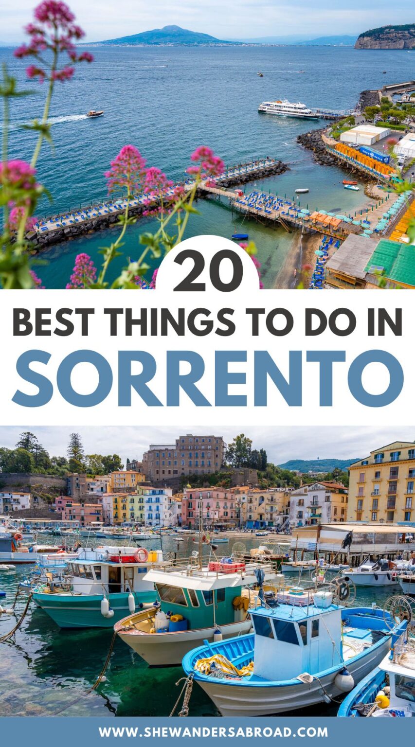 20 Best Things to Do in Sorrento, Italy