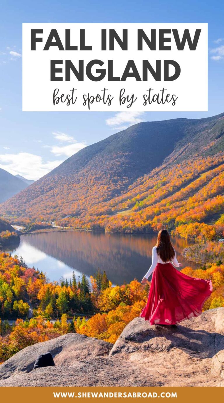 Best Places to Visit in New England in the Fall (State by State Guide)