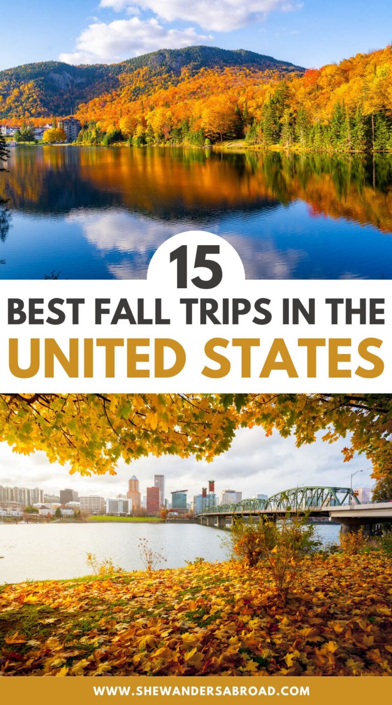 Best Fall Vacations in the US: 15 Scenic Places to Visit