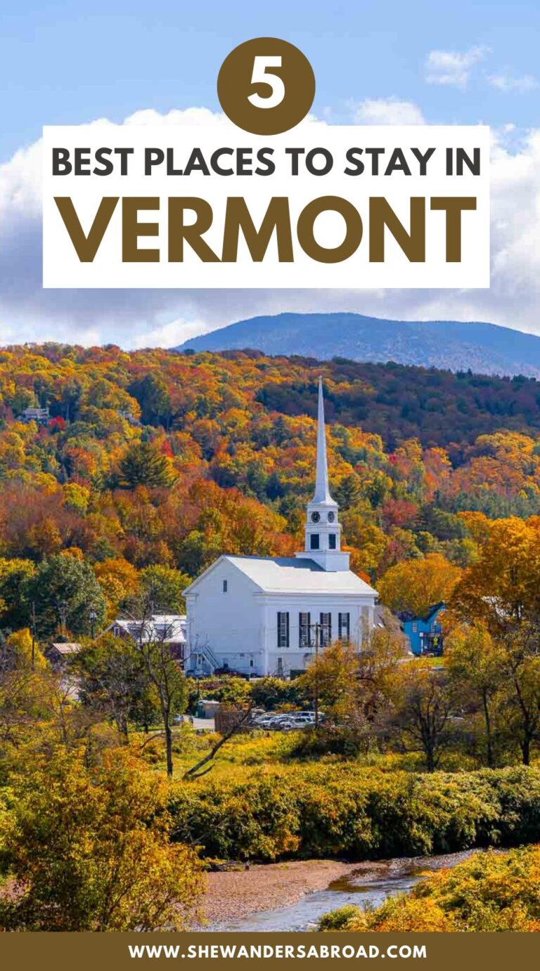 Where to Stay in Vermont in the Fall: 5 Charming Towns & Hotels